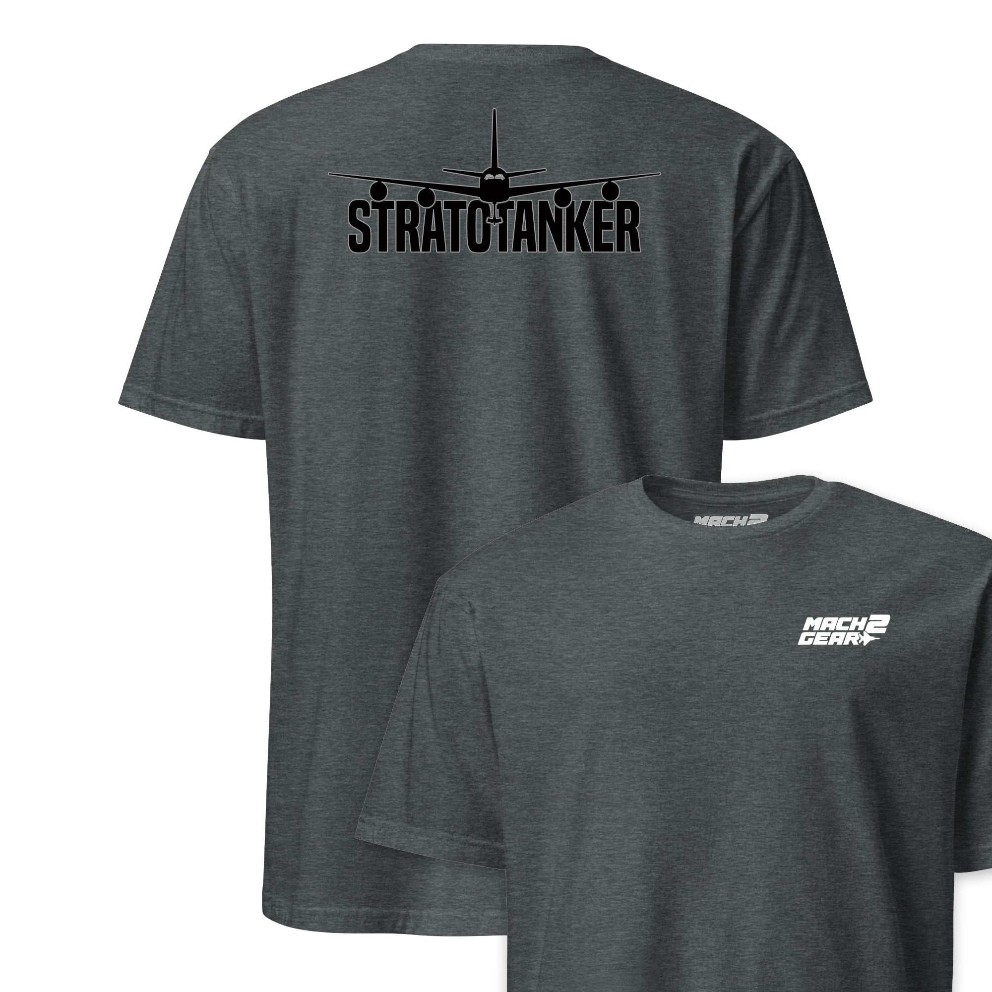 KC-135 "Stratotanker" Blackout Front & Back T-Shirt