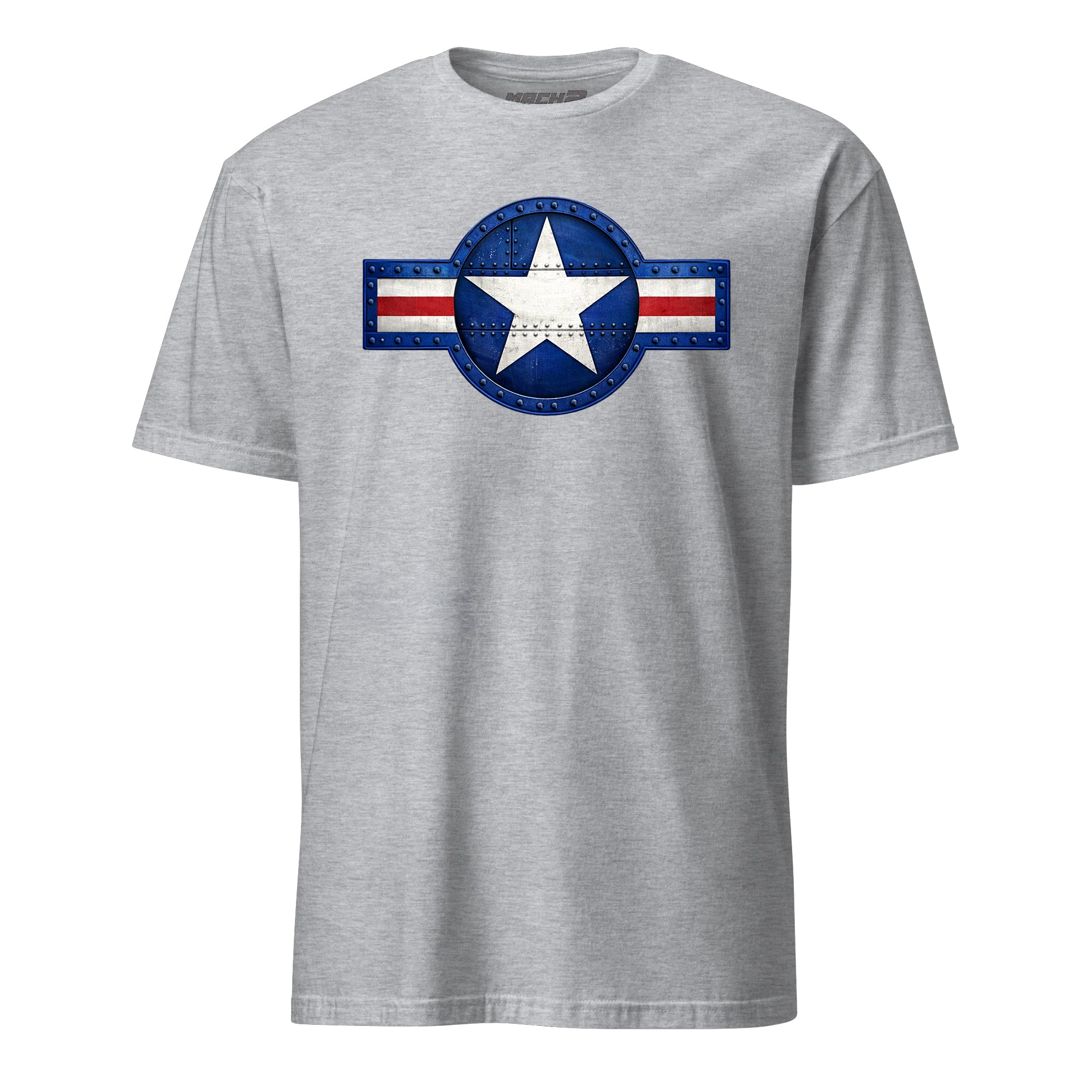 Riveted Roundel T-Shirt | USAF Star Military Aviation Tee